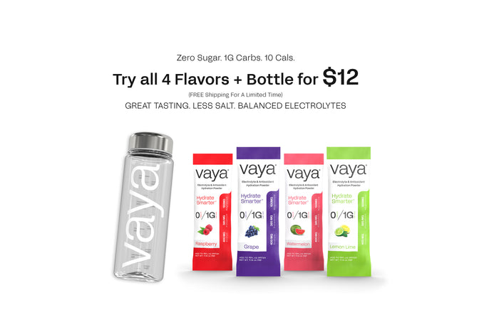 Intro Bottle Pack | Sugar Free Electrolyte Powder | 4 Samples